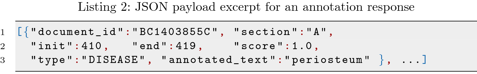 SIA: a scalable interoperable annotation server for biomedical named ...