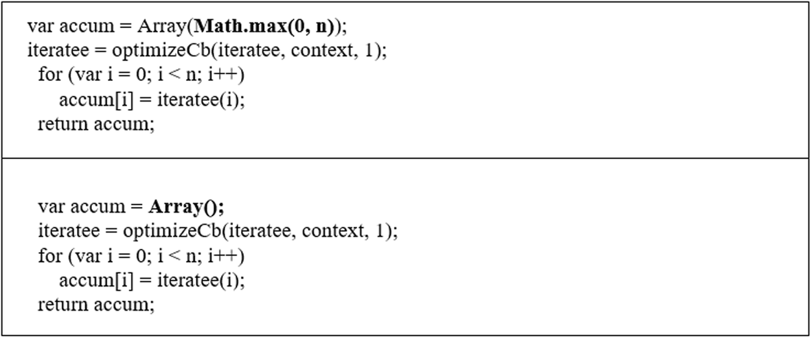 Challenges on applying genetic improvement in JavaScript using a high ...