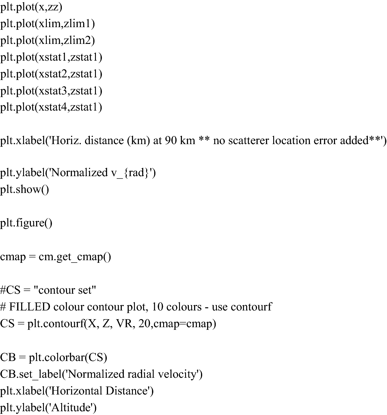 Spatial distribution of errors associated with multistatic meteor radar ...