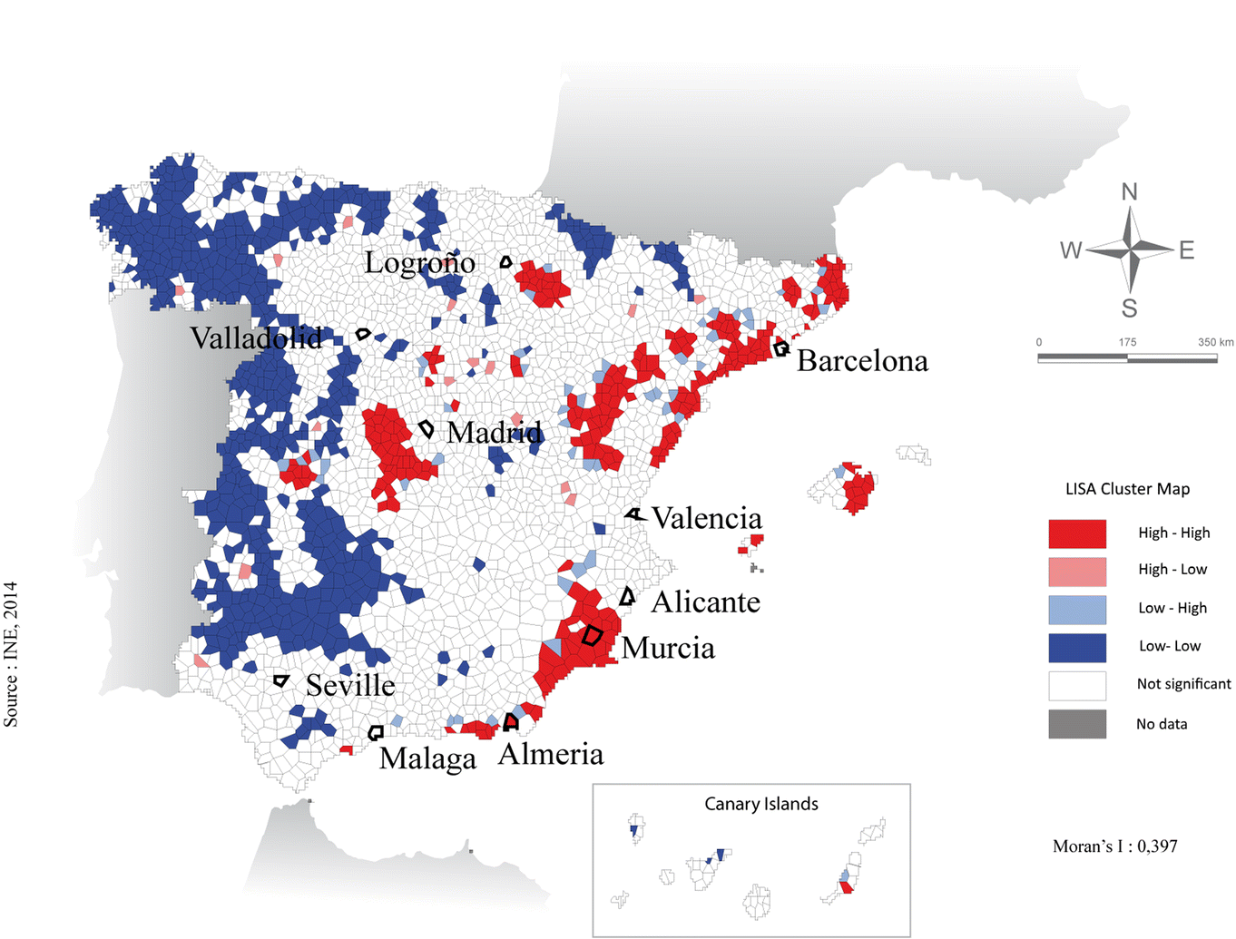 Mapping foreign nationals in Spain: an exploratory approach at local ...