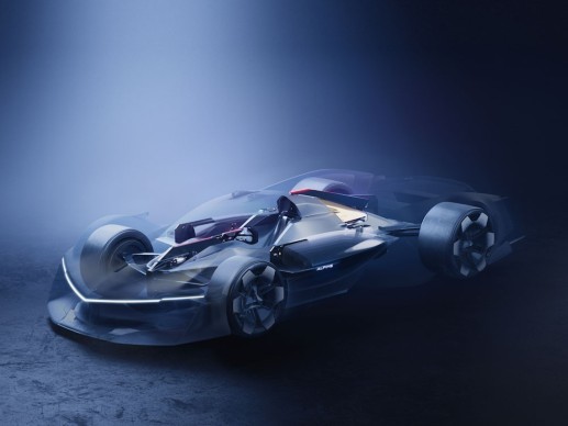 Sportwagen | Alpine zeigt Studie Alpenglow mit H2-Verbrennungsmotor ...