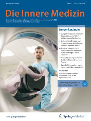 Die Innere Medizin - Zeitschrift (vormals Der Internist ...