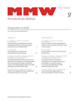 MMW - Fortschritte der Medizin | springermedizin.de