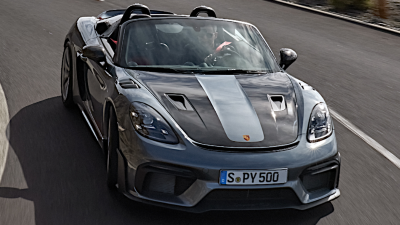 Sportwagen | Porsche zeigt 718 Spyder RS mit Sechszylinder-Boxermotor ...