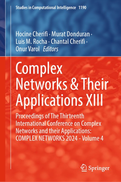 Complex Networks & Their Applications XIII | springerprofessional.de