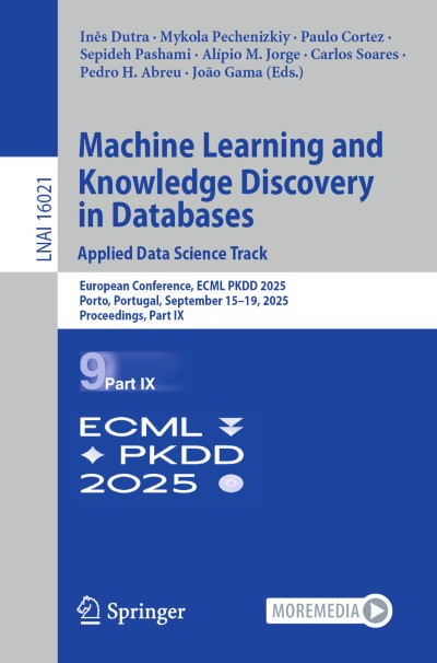 Machine Learning and Knowledge Discovery in Databases. Applied Data ...