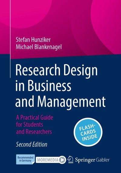 Research Design in Business and Management | springerprofessional.de
