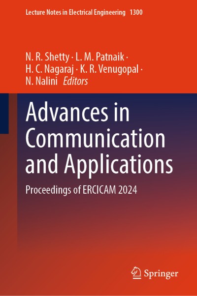 Advances in Communication and Applications | springerprofessional.de