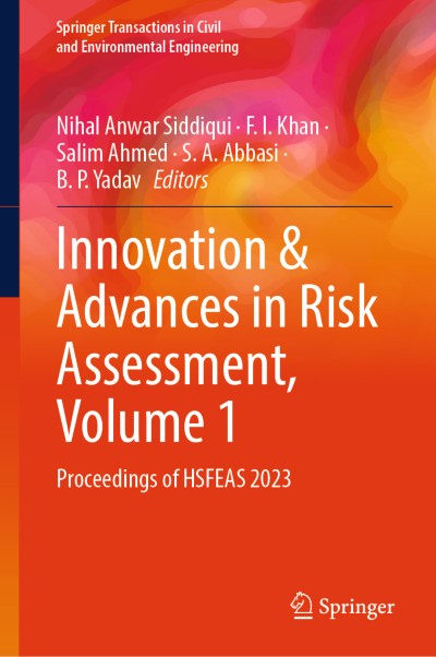 Innovation & Advances in Risk Assessment, Volume 1 ...