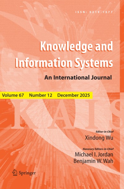 Knowledge and Information Systems 12/2025 | springerprofessional.de