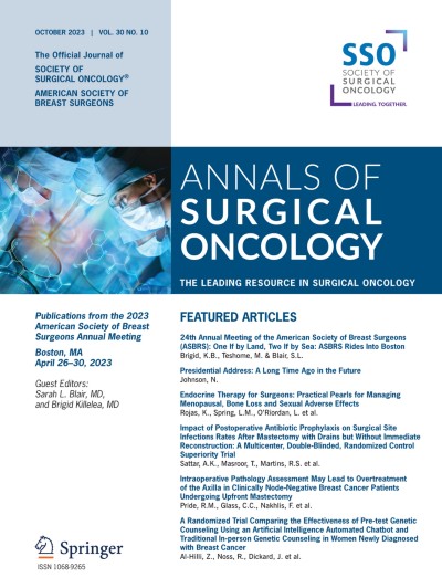 ASO Visual Abstract: A Look at the Other Side—High-Risk Lesions and ...