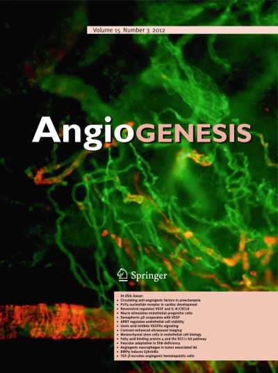 The elevation in circulating anti-angiogenic factors is independent of ...