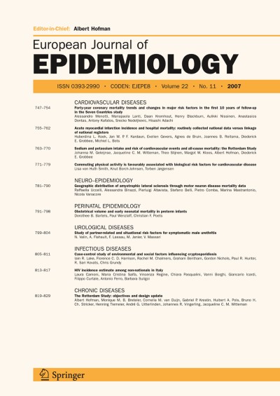 The Rotterdam Study: objectives and design update | springermedicine.com