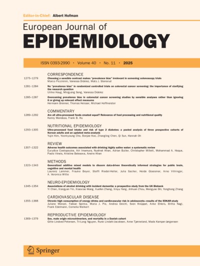 European Journal of Epidemiology | springermedicine.com