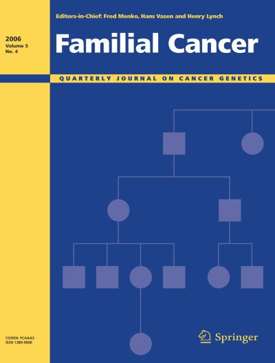 Family History, and Impact on Clinical Presentation and Prognosis, in a ...