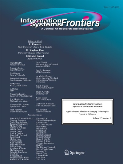 Information Systems Frontiers | springerprofessional.de
