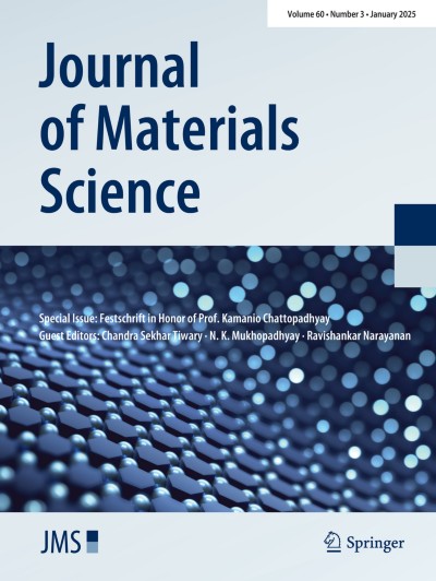 Journal of Materials Science 6/2025 | springerprofessional.de