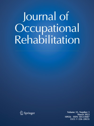 Journal of Occupational Rehabilitation | springermedicine.com