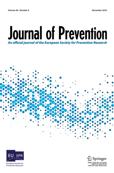 Journal of Prevention | springermedicine.com