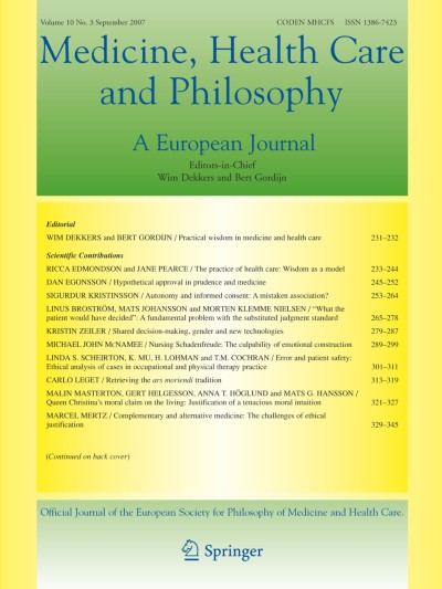Complementary and alternative medicine: The challenges of ethical ...