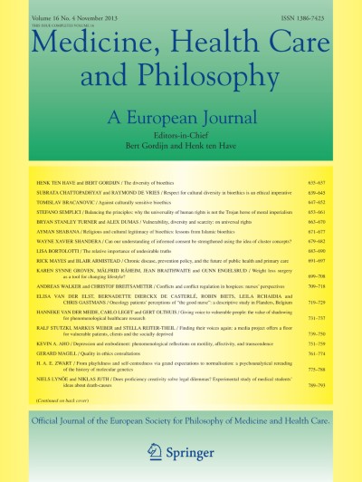 The varieties of human dignity: a logical and conceptual analysis ...