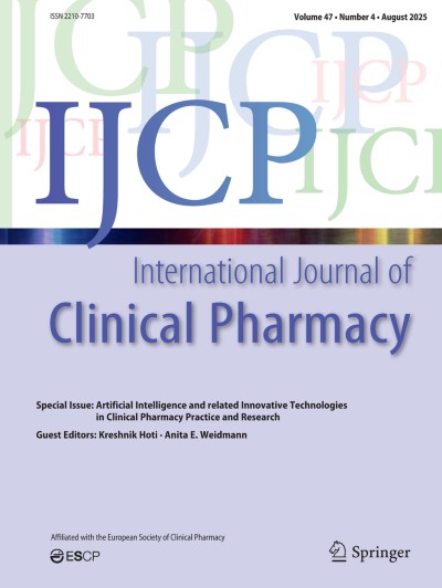 International Journal of Clinical Pharmacy 3/2025 | springermedicine.com
