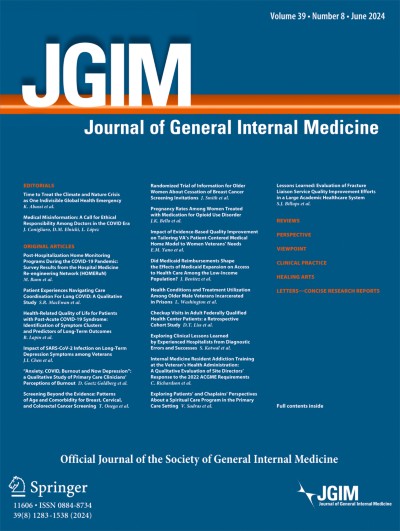 Internal Medicine | Journal of General Internal Medicine | springermedicine.com