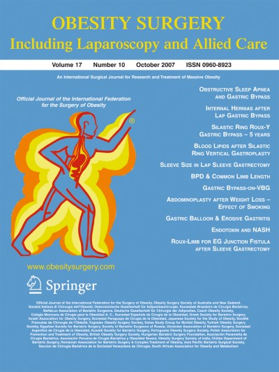 Development of a Porcine Roux-en-Y Gastric Bypass Survival Model for ...