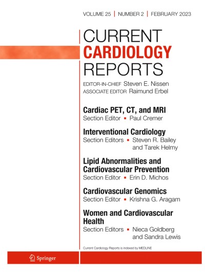 Correction to: The Role of Imaging in Preventive Cardiology in Women ...