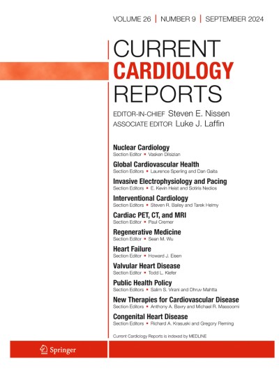 Internal Medicine | Current Cardiology Reports | springermedicine.com