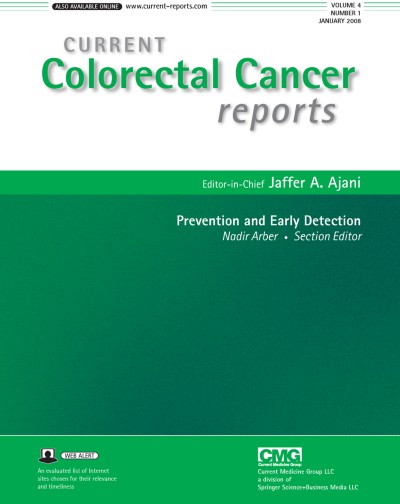 Noninvasive diagnostic modalities for early detection of colorectal ...