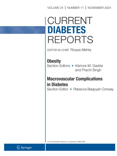 Current Diabetes Reports 11/2024 | springermedicine.com