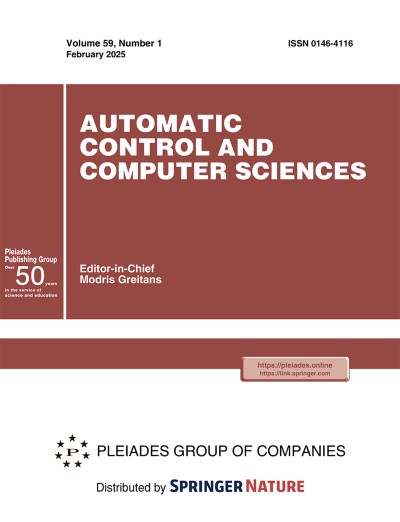 Automatic Control and Computer Sciences | springerprofessional.de