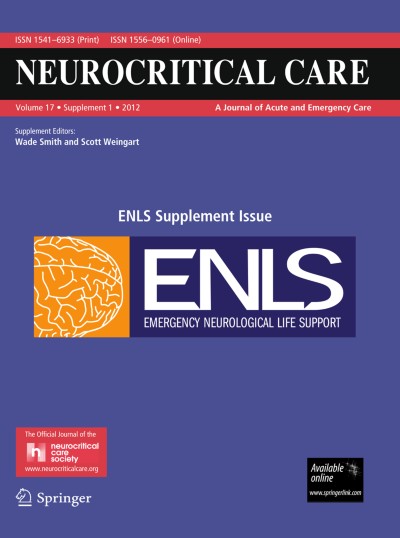 Emergency Neurological Life Support: Airway, Ventilation, and Sedation ...