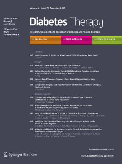Management of Type 2 Diabetes Mellitus in Older Patients: Current and ...