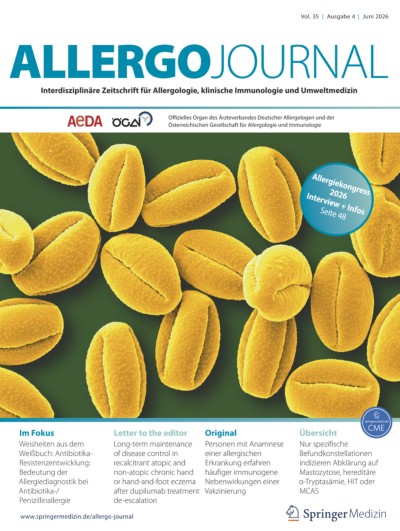 Ein Allergologe par excellence – tragisch und viel zu früh von uns ...