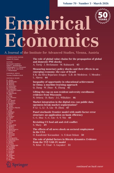 The role of global value chains for the propagation of global and ...