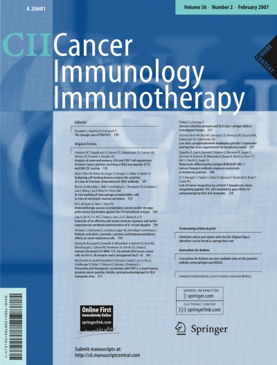 Immune selective pressure and HLA class I antigen defects in malignant ...