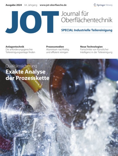 JOT Journal für Oberflächentechnik | springerprofessional.de