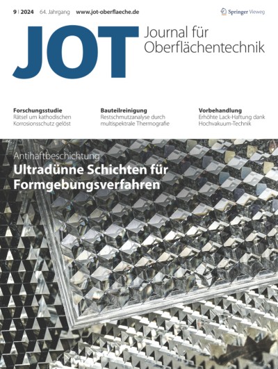 JOT Journal für Oberflächentechnik | springerprofessional.de