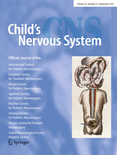 Pediatric intramedullary spinal cord tumor outcomes using the WeeFIM ...