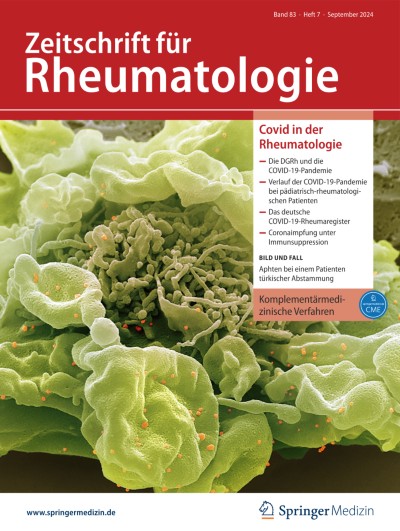 Zeitschrift für Rheumatologie 1/2025 | springermedizin.de