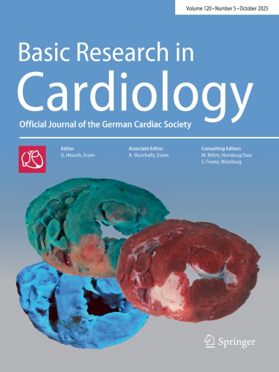 Basic Research in Cardiology 1/2025 | springermedicine.com
