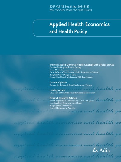 Competitive Health Markets and Risk Equalisation in Australia: Lessons ...