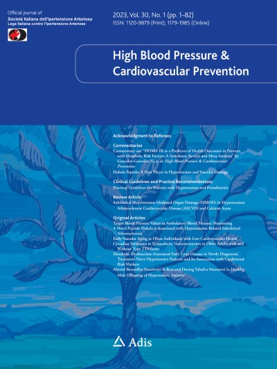 Arterial Occlusive Disease | Subclinical Hypertension-Mediated Organ ...