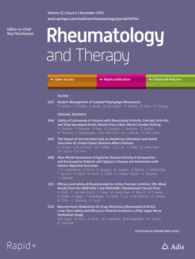 Rheumatology and Therapy | springermedicine.com