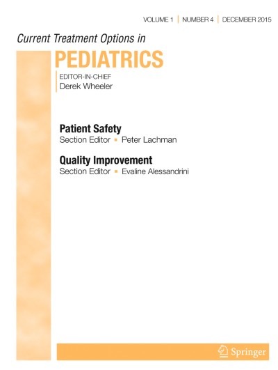 Top 10 Interventions in Paediatric Patient Safety | springermedicine.com