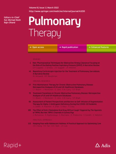 Cystic Fibrosis | Non-Pharmaceutical Techniques for Obstructive Airway ...