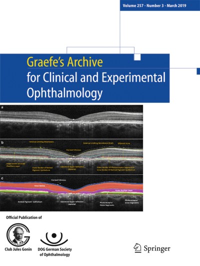 Strabismus | Infrared photographs with a selective wavelength filter to diagnose small-angle ...