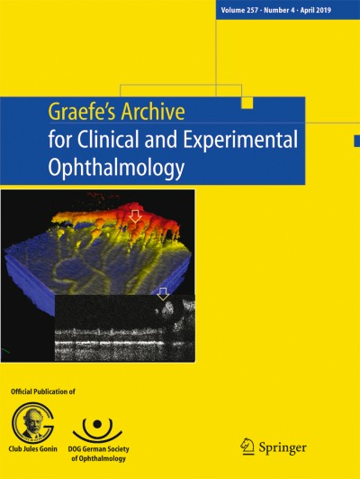 Graefe's Archive for Clinical and Experimental Ophthalmology 4/2019 ...